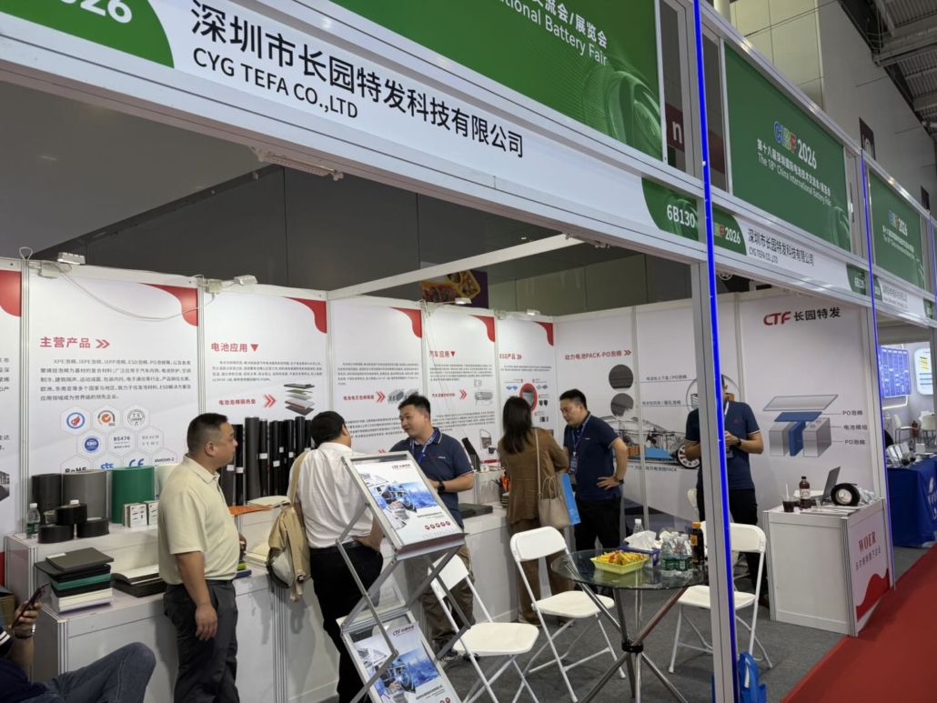 CYG TEFA at CIBF 2026: Advancing Battery Foam Solutions | CYG TEFA ...